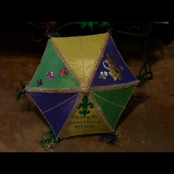 Other | Custom Design Hand Crafted Second Line Umbrellas | Poshmark